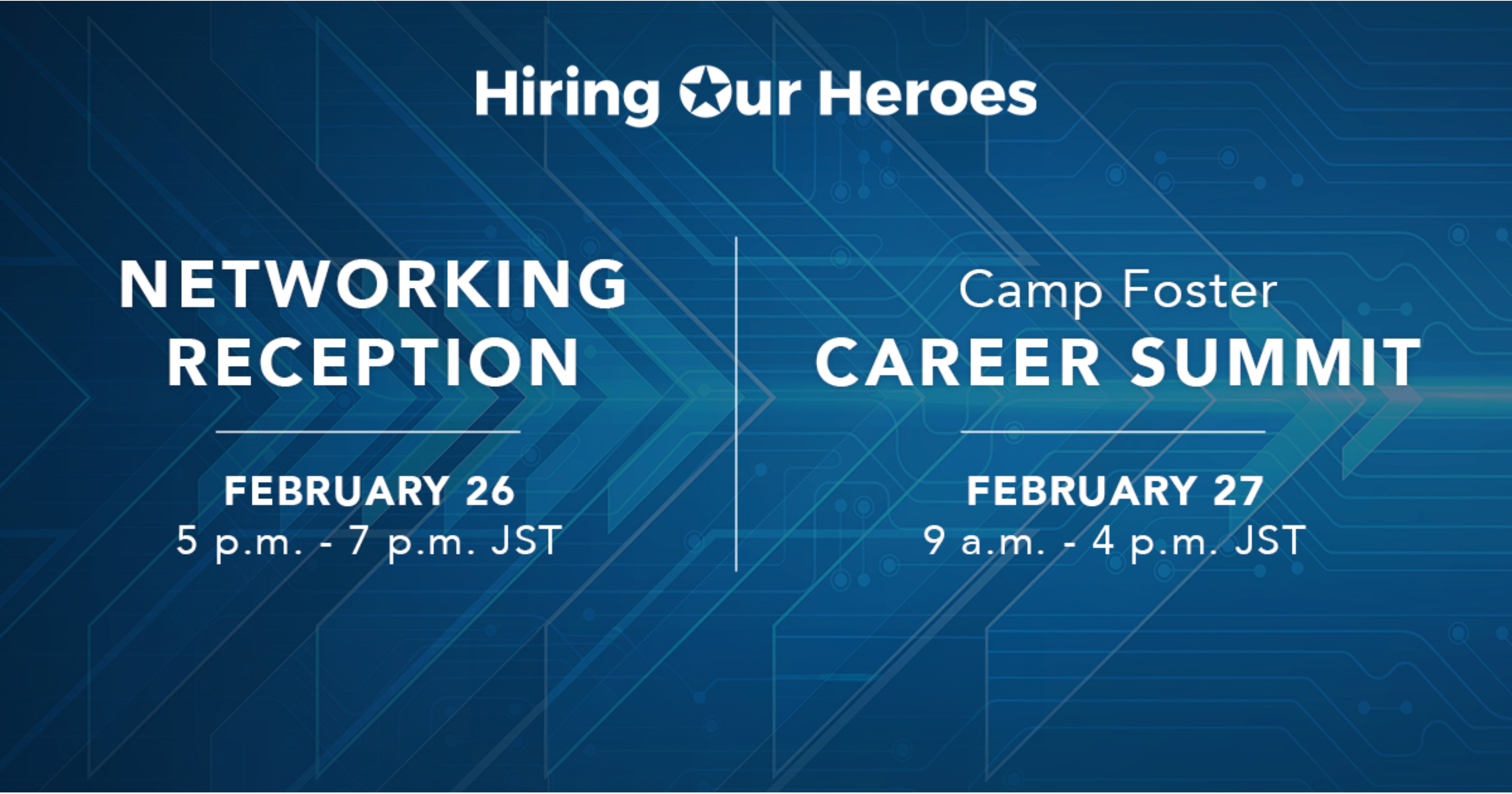 Camp Foster Career Summit: Networking Reception