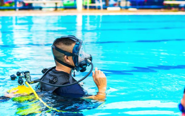 MCCS PADI Full Face Mask Diver Course