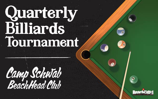 MCCS Quarterly Billiard Tournaments
