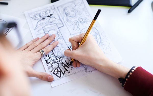 MCCS Create Your Own Comic Book